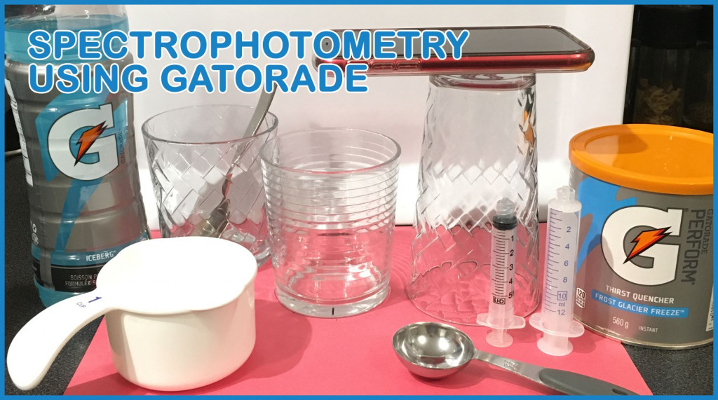 CLAW At-Home Experiment: Spectrophotometry Using Gatorade | SALTISE